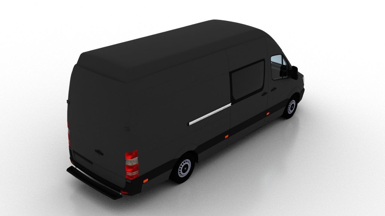 Mercedes Benz Sprinter L3H3 2015 Crew Van EU 3D model | CGTrader