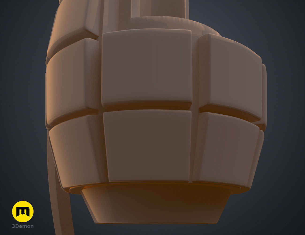 Bakugos Grenade Gauntlets - My Hero Academia 3D model 3D printable ...