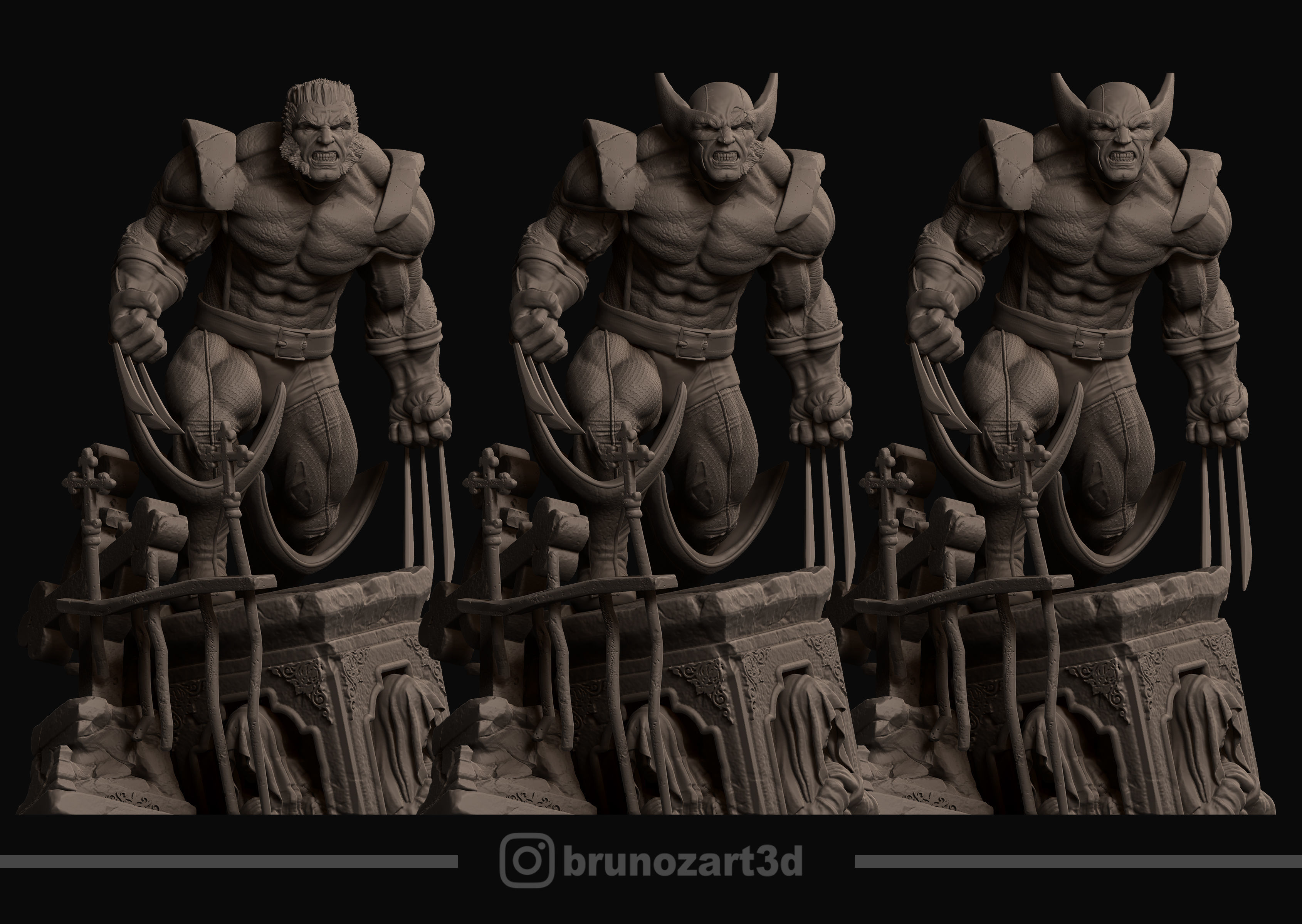 Wolverine Full version 3D model 3D printable | CGTrader
