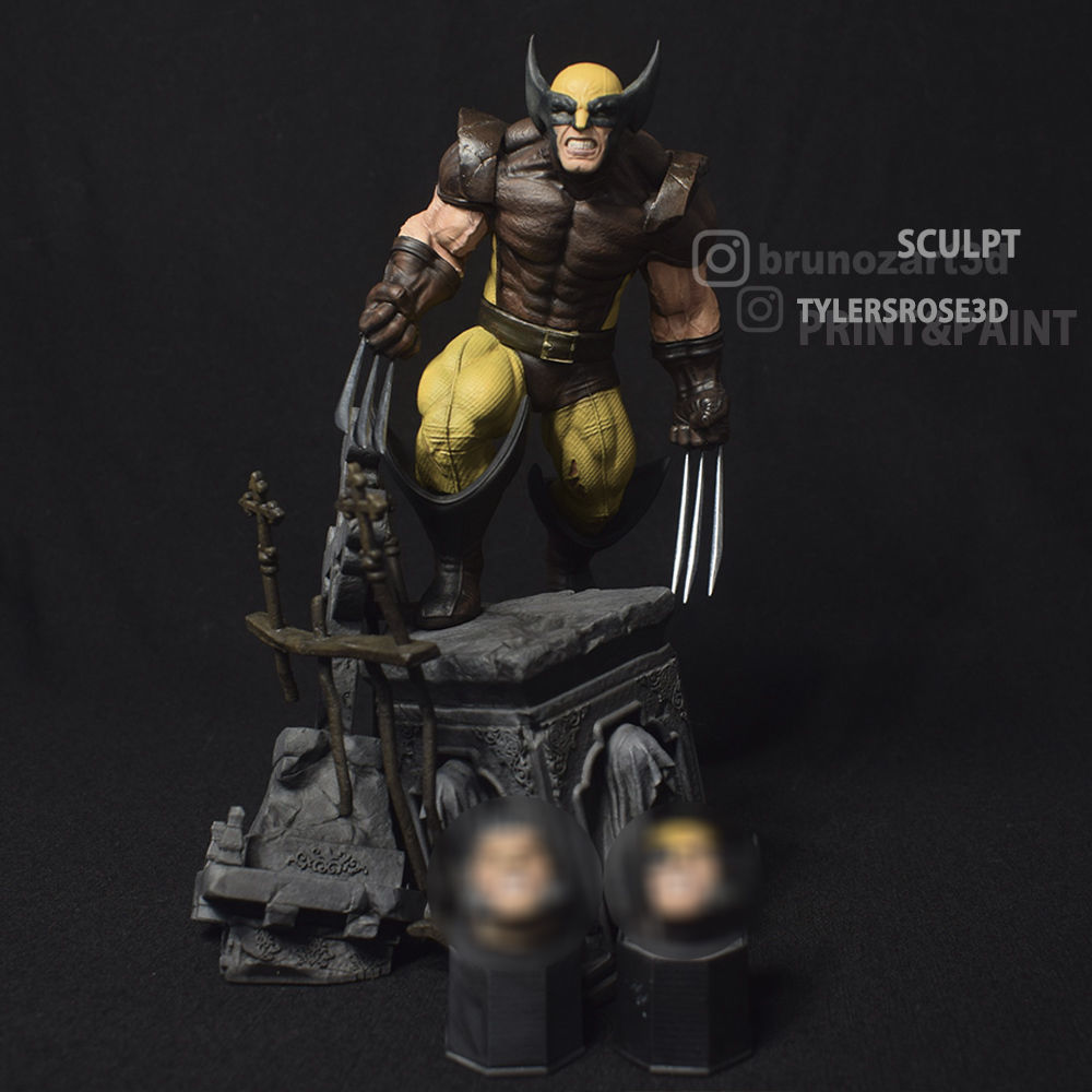Wolverine Full version 3D model 3D printable | CGTrader