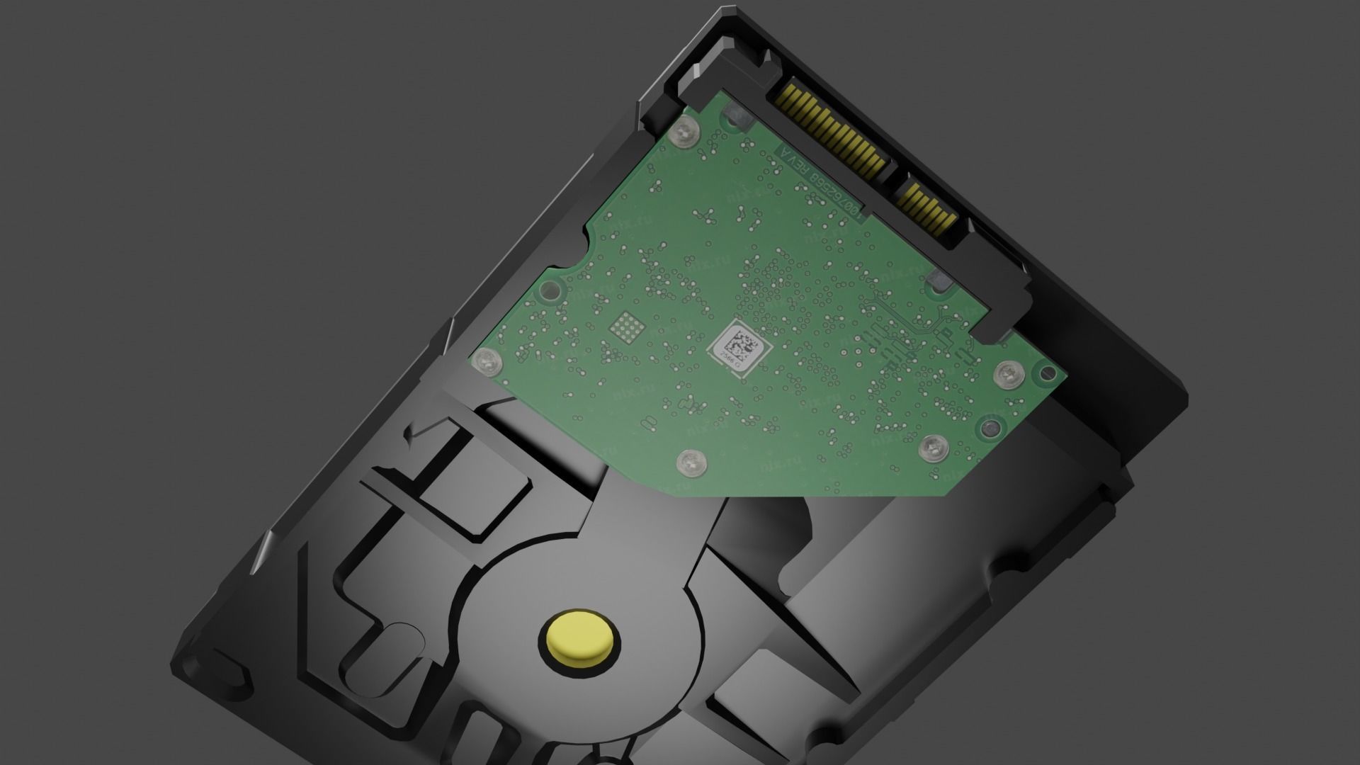 Hard Drive 3D model | CGTrader