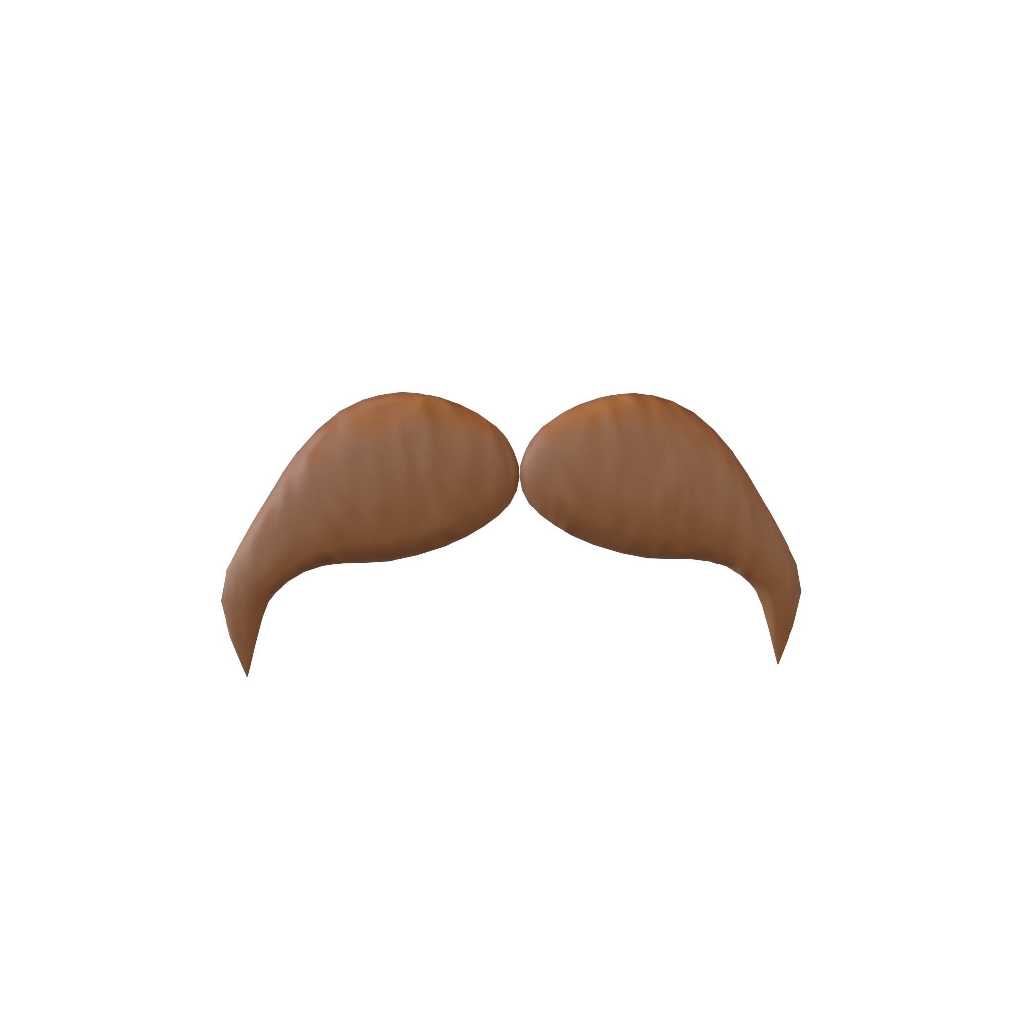 3D model Cartoon Mustache v6 002 VR / AR / low-poly | CGTrader