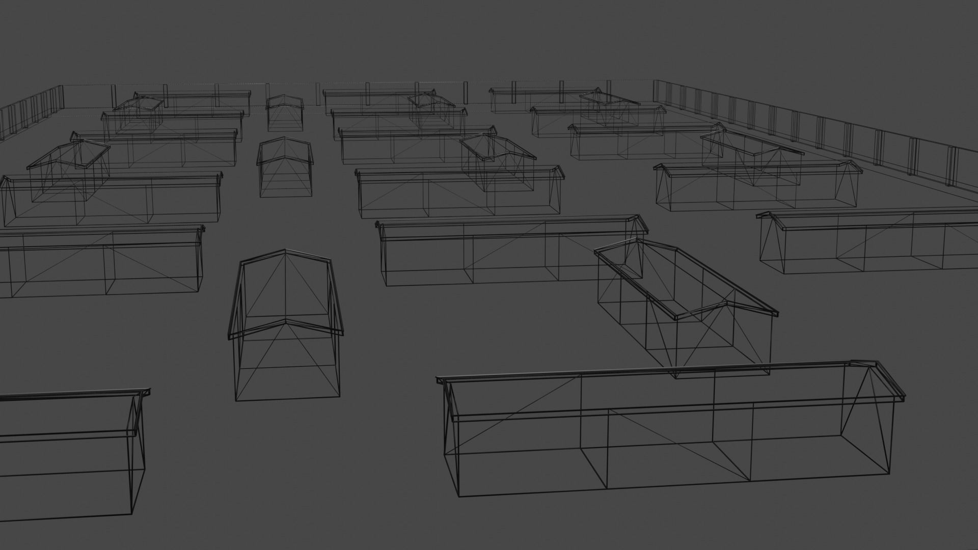 3D model Houses in a Hostel VR / AR / low-poly | CGTrader