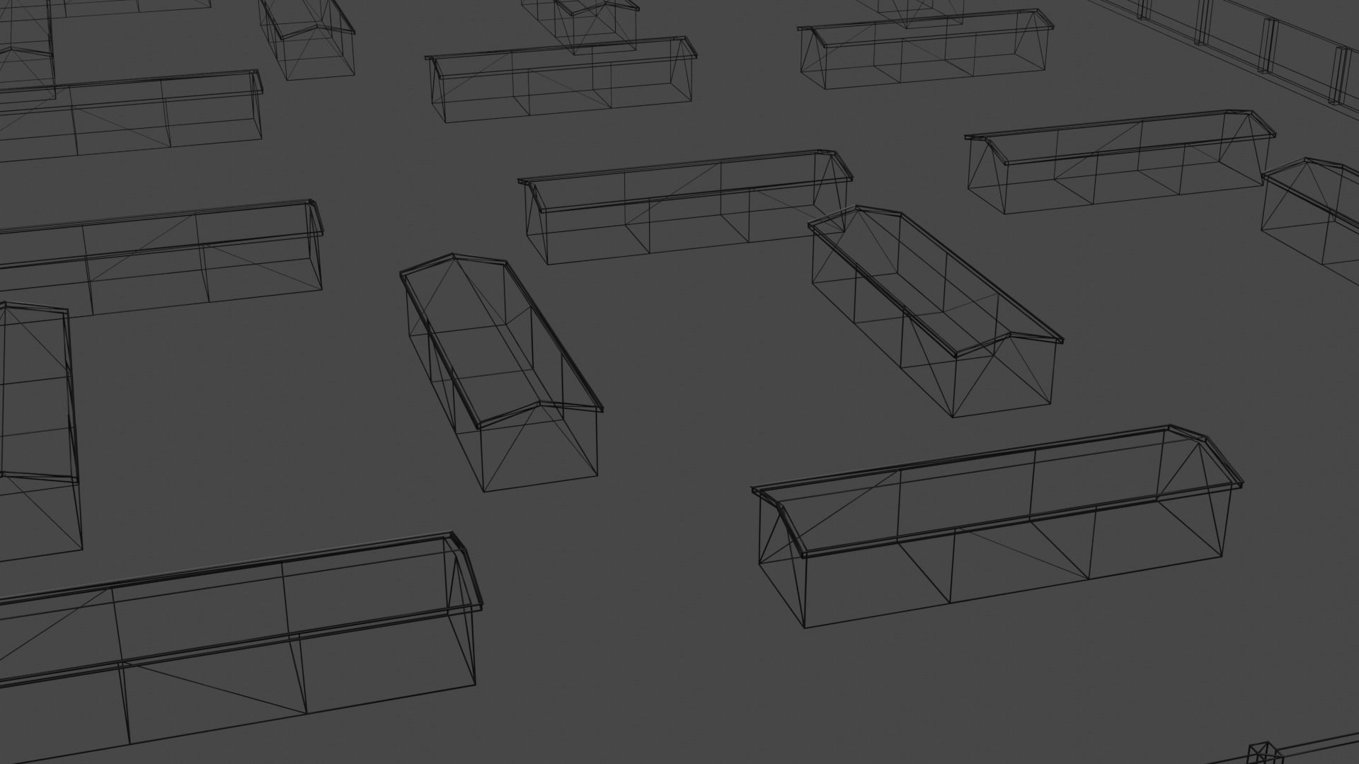 3D model Houses in a Hostel VR / AR / low-poly | CGTrader