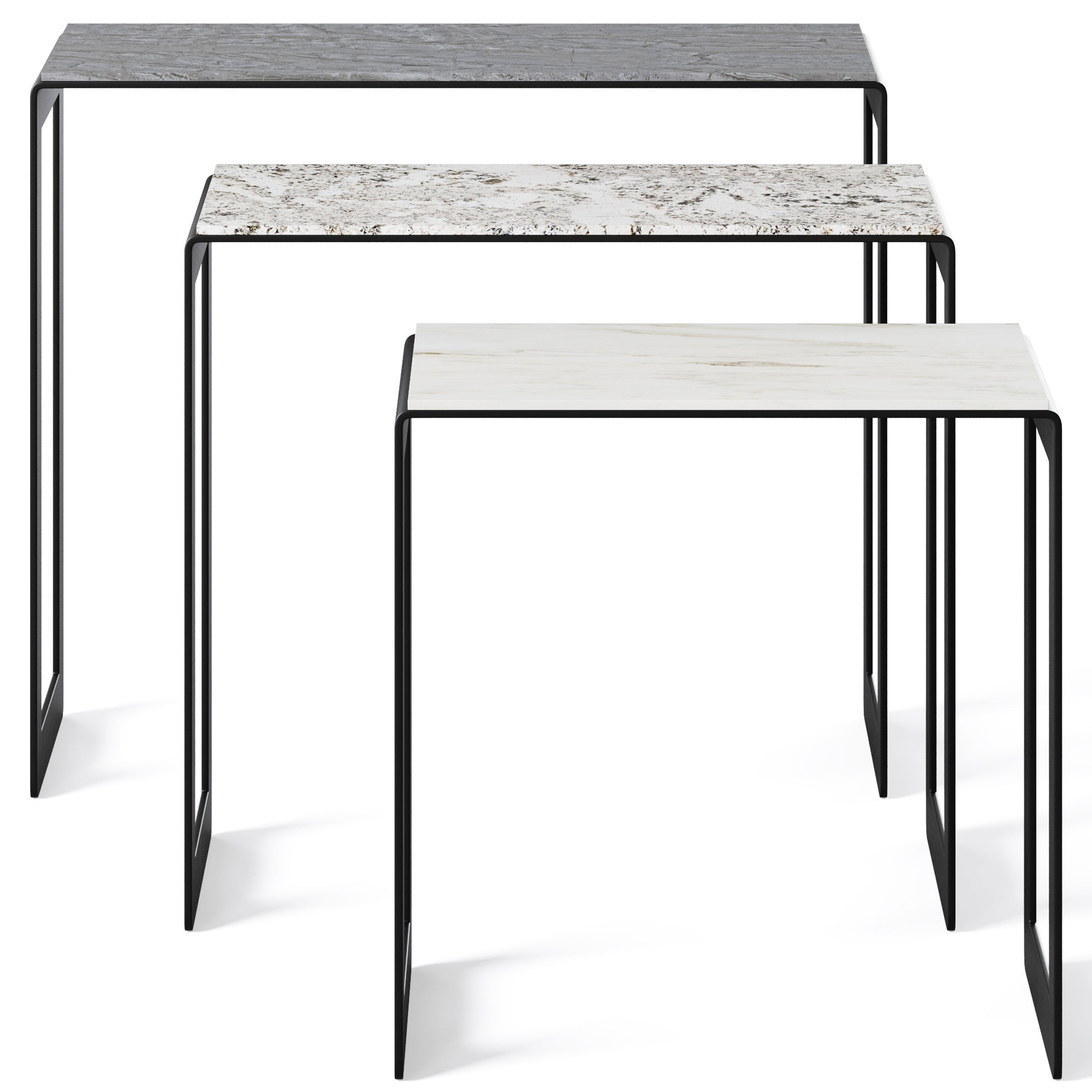 Coffee tables KITANO by Cattelan Italia 3D model | CGTrader