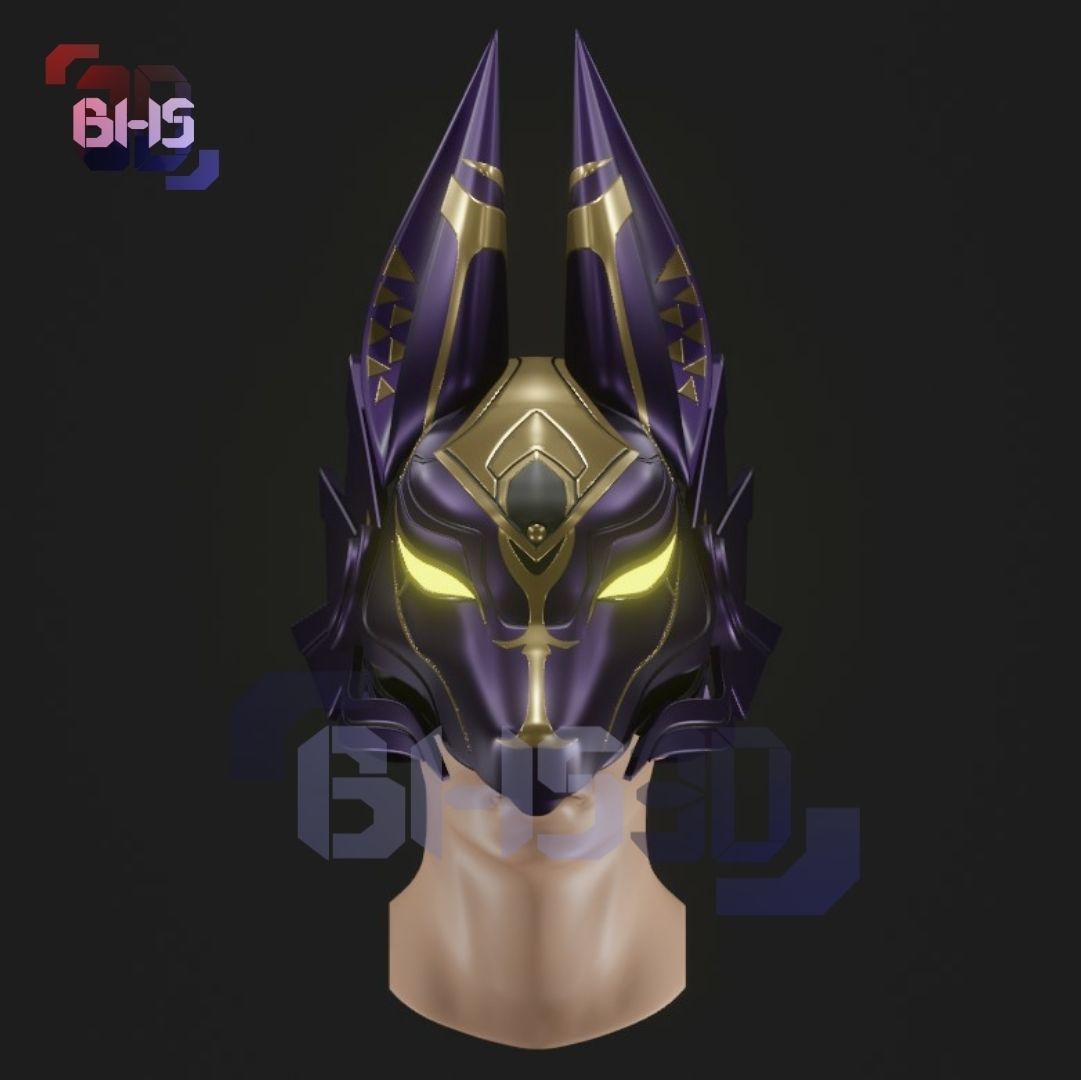 Cyno Helmet Burst mode version 3D model 3D printable | CGTrader