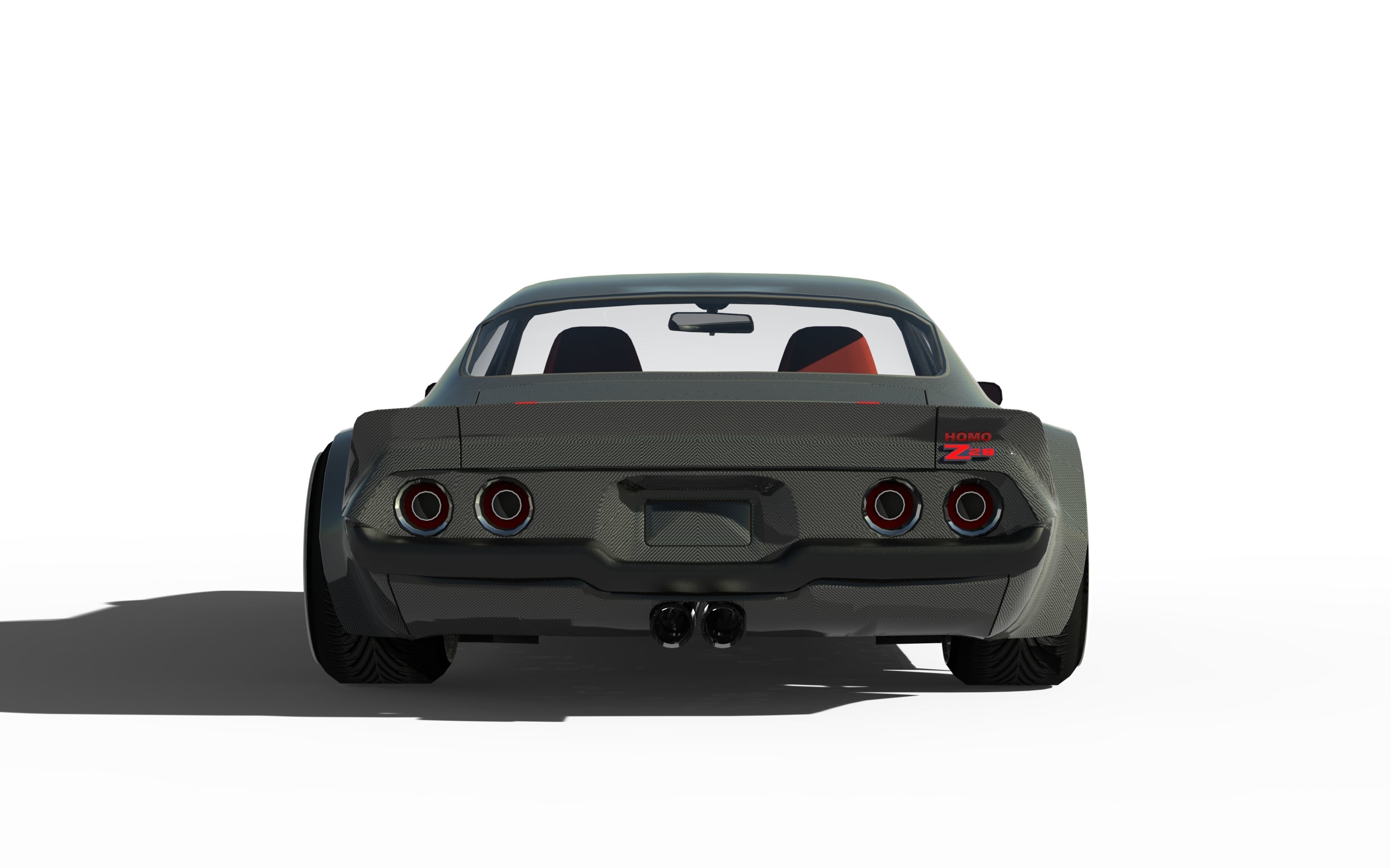 Camaro z28 3D model | CGTrader