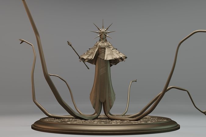 DARK SUN GWYNDOLIN - DARK SOULS 3D model 3D printable | CGTrader