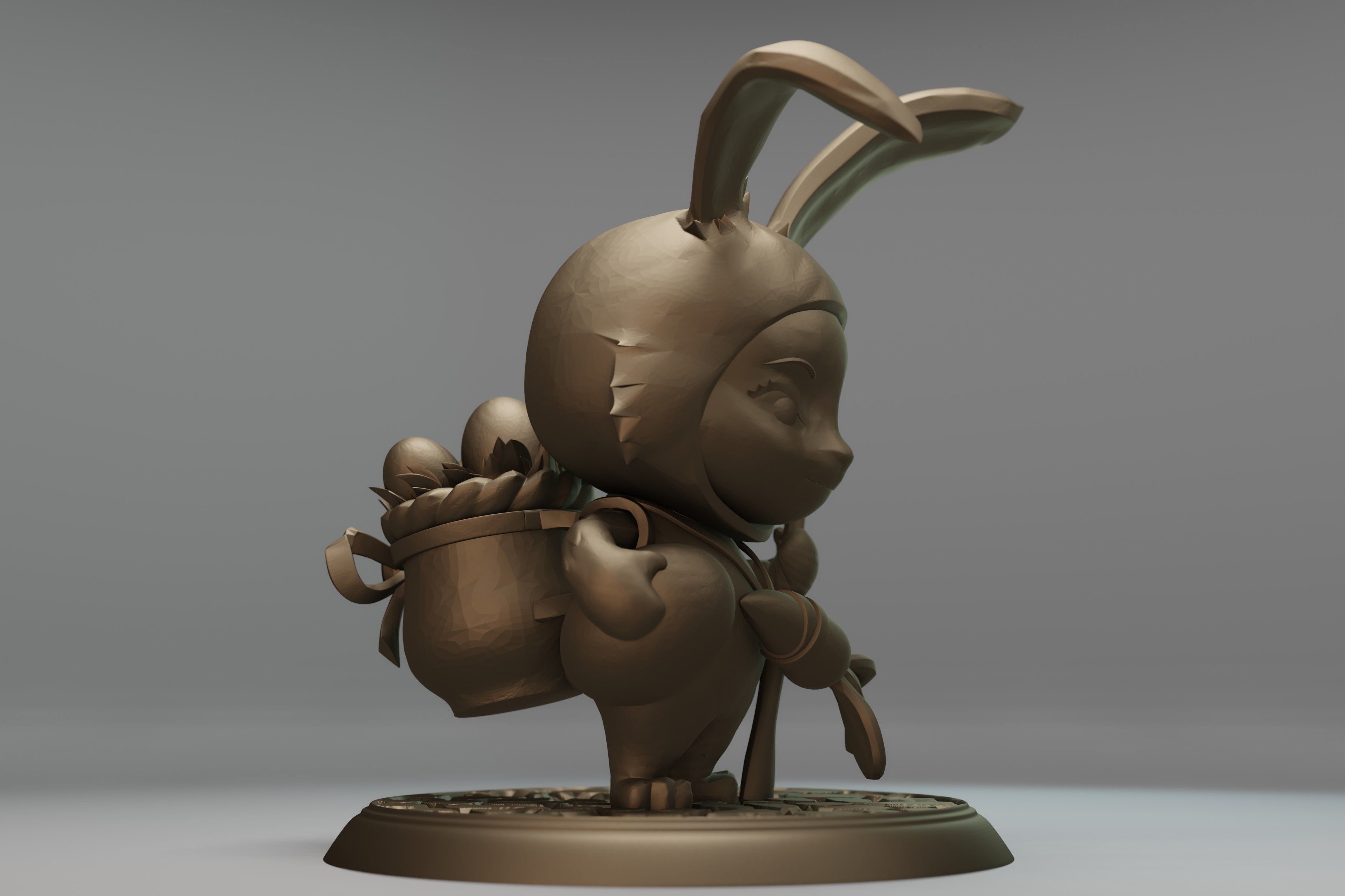 TEEMO COTTONTAIL - LEAGUE OF LEGENDS 3D model 3D printable | CGTrader