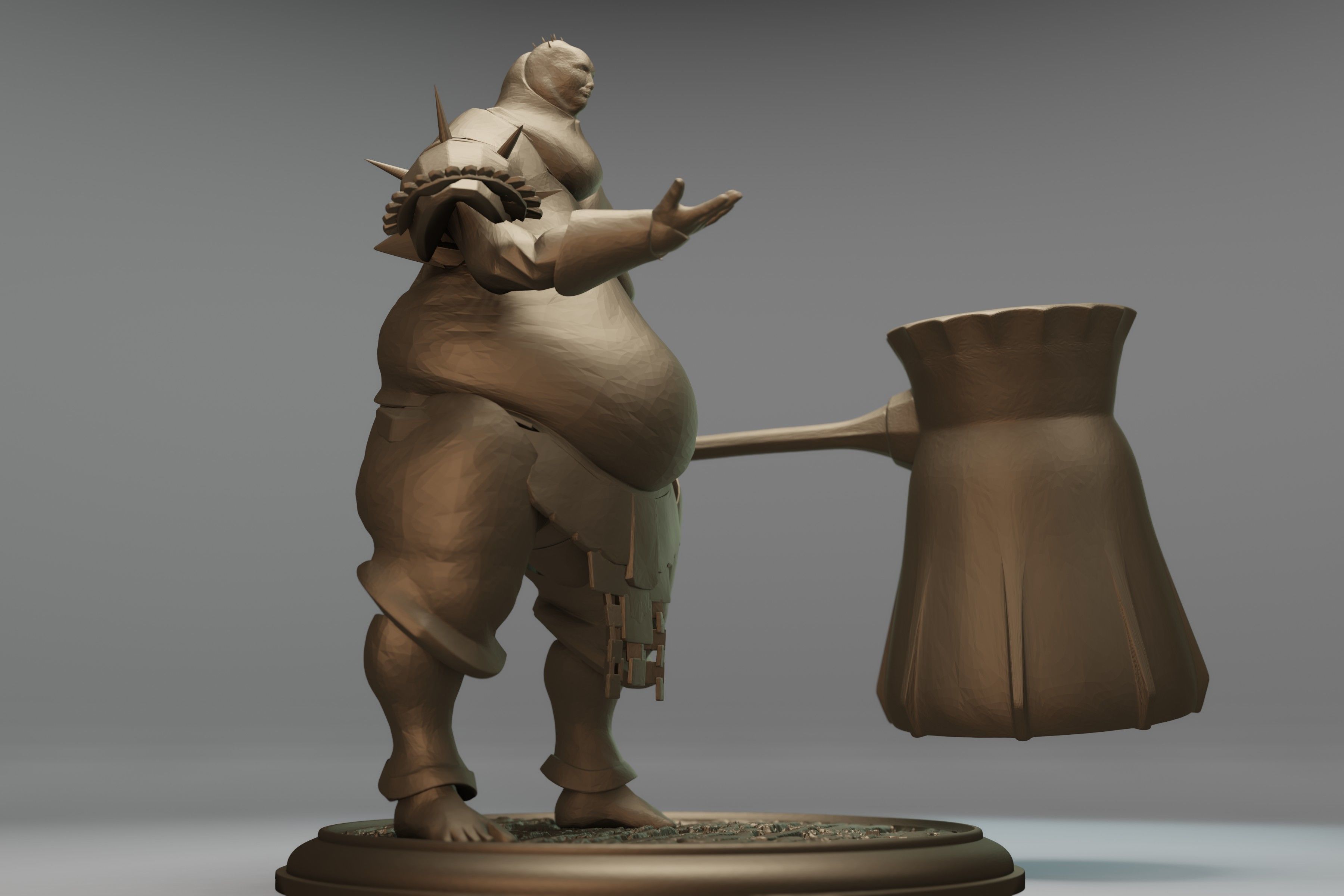 EXECUTIONER SMOUGH - DARK SOULS free 3D model 3D printable | CGTrader