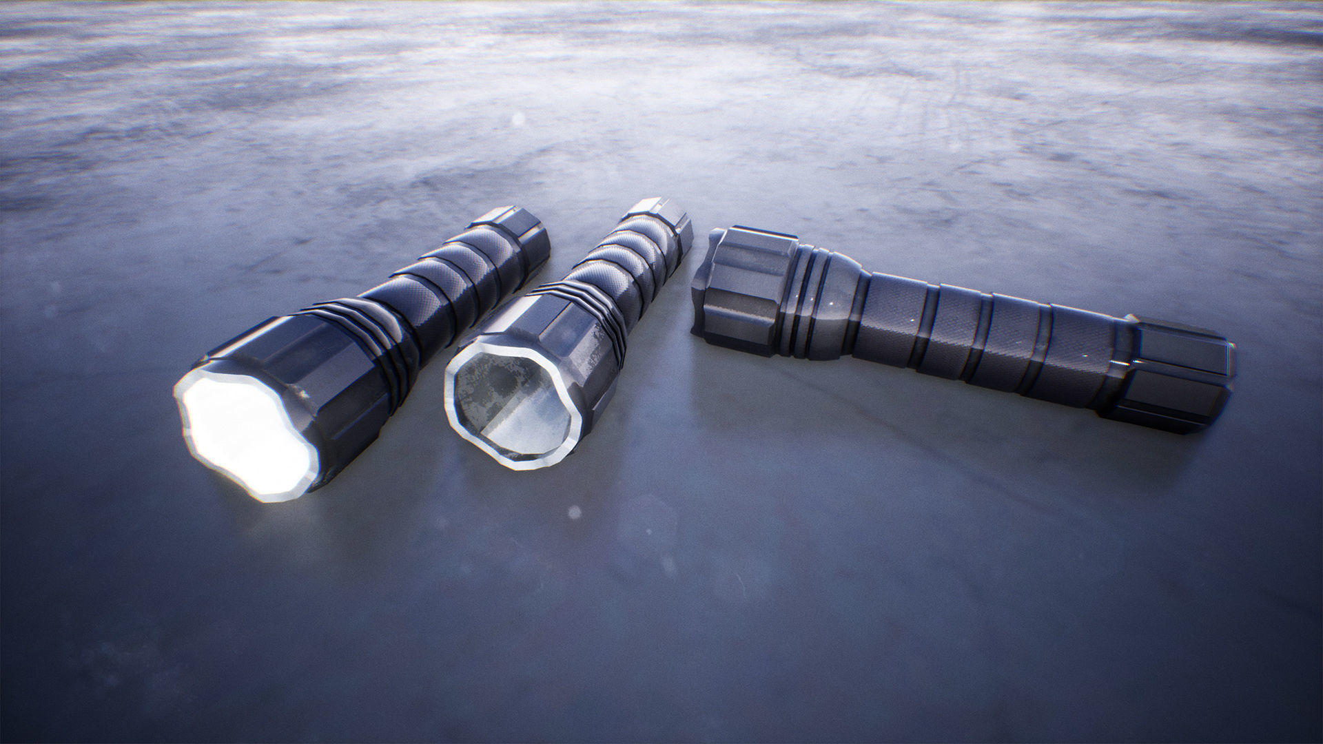 3D model Flashlights 22 Variations VR / AR / low-poly | CGTrader