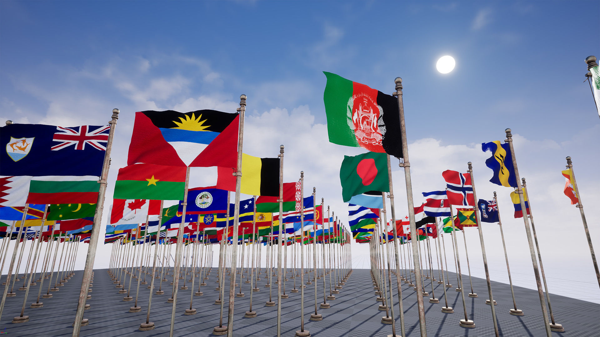 3D model Flags Package 250 Flags VR / AR / low-poly | CGTrader