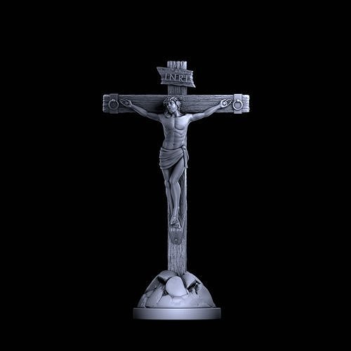 3D model Sculpture of Jesus for 3D printing and CNC 3D model 3D ...