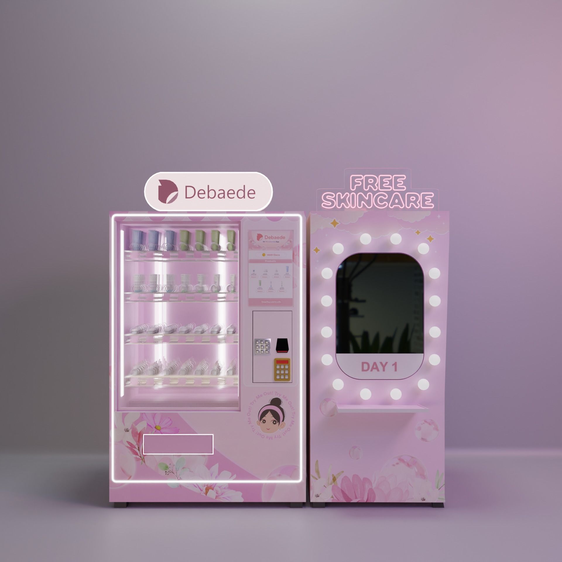 3D model Vending Machine VR / AR / low-poly | CGTrader