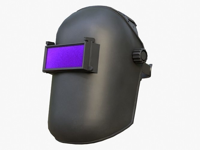 3D model Welding Helmet VR / AR / low-poly | CGTrader