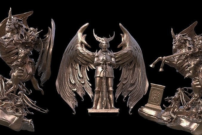 Noble Fallen Angel Collection 3D model | CGTrader