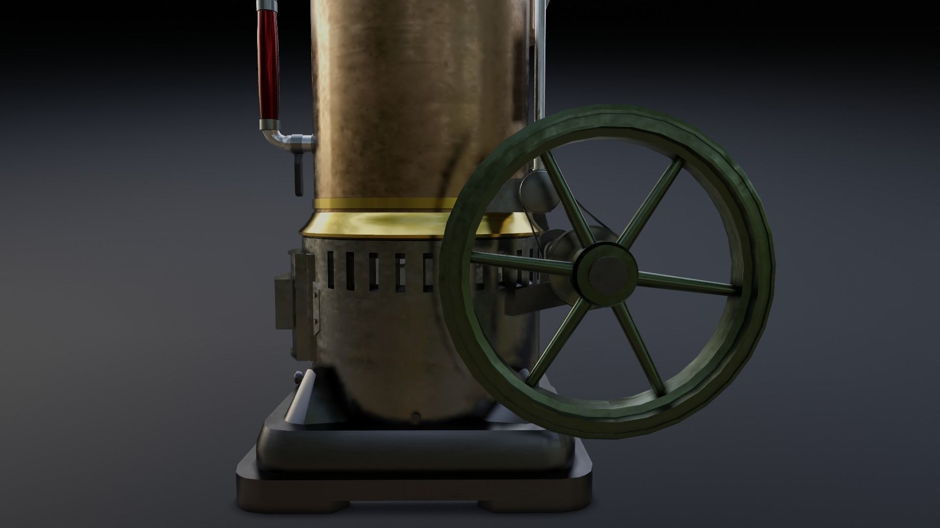 3D model Steampunk Engine VR / AR / low-poly | CGTrader