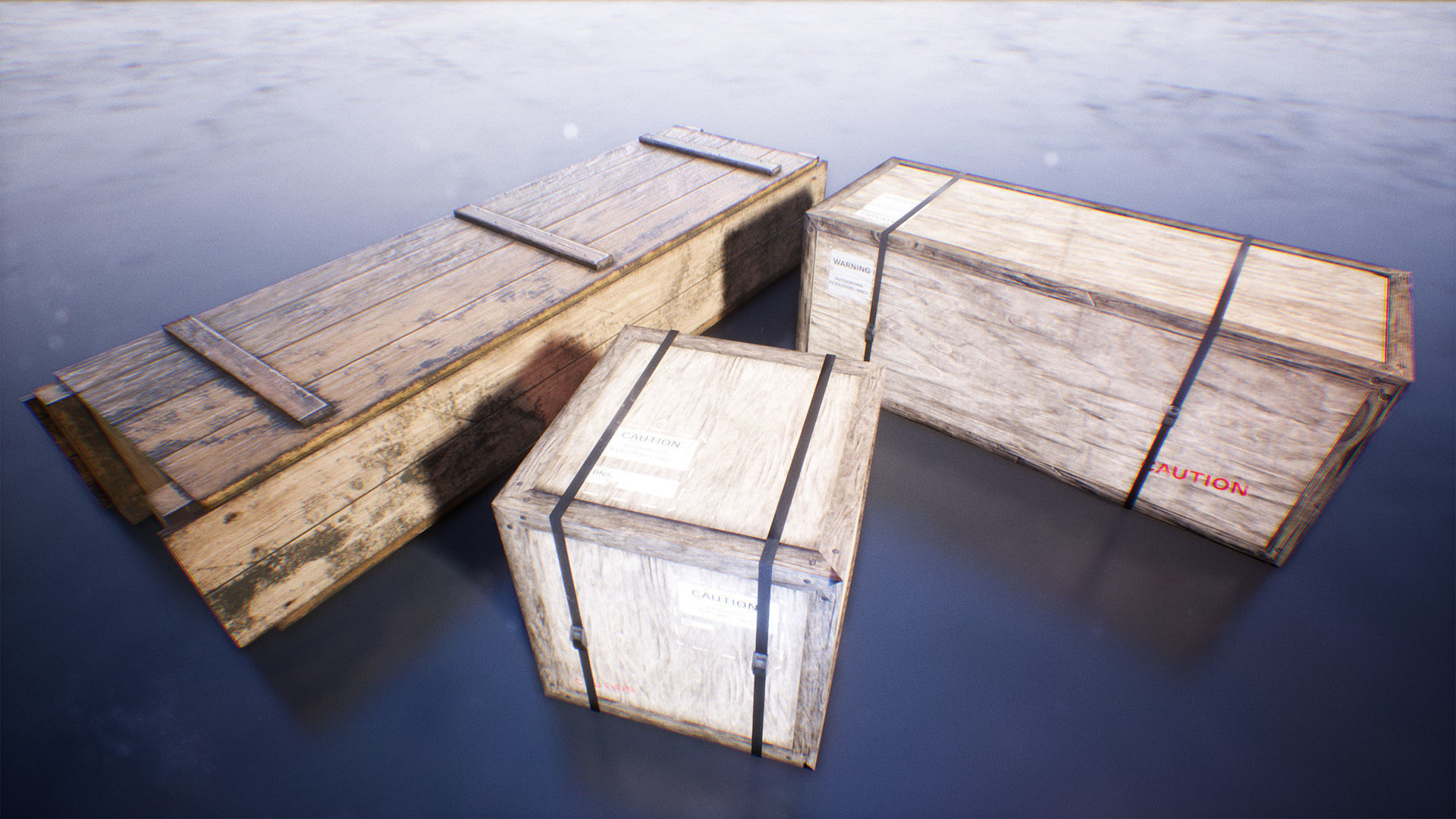 3D model Boxes And Crates 19 Assets VR / AR / low-poly | CGTrader