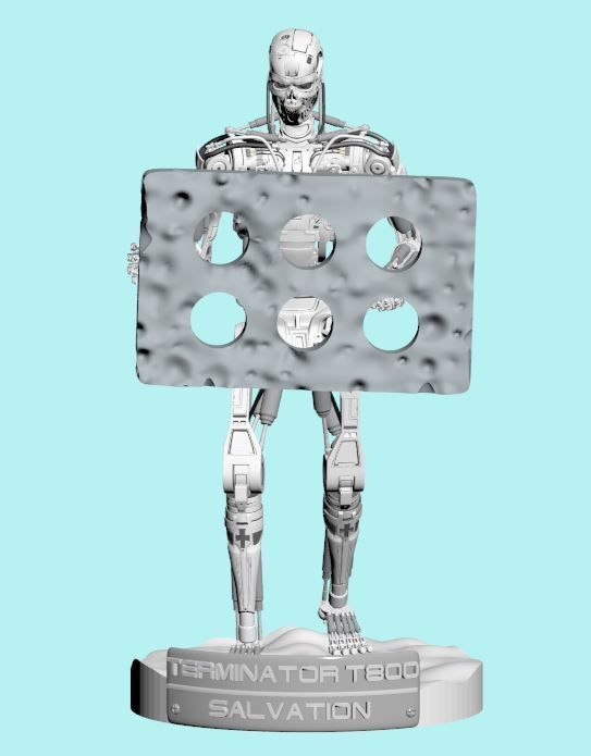 Terminator T-800 Endoskeleton Rekvizit T4 3D model 3D printable | CGTrader