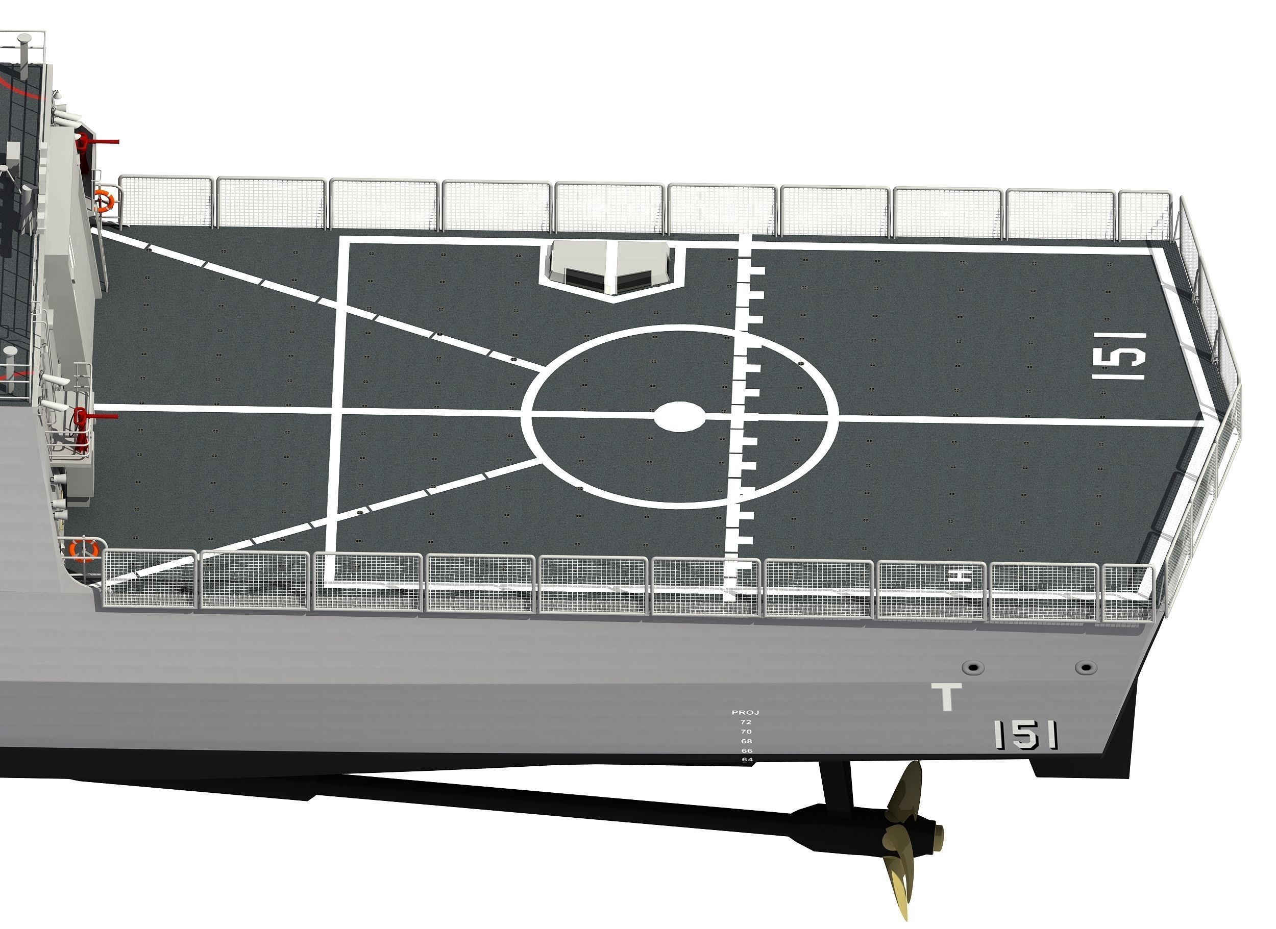 ANZAC MEKO Class Frigate HMAS ARUNTA FFH 151 3D model | CGTrader