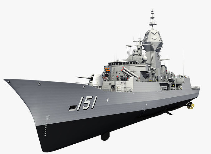 ANZAC MEKO Class Frigate HMAS ARUNTA FFH 151 3D model | CGTrader