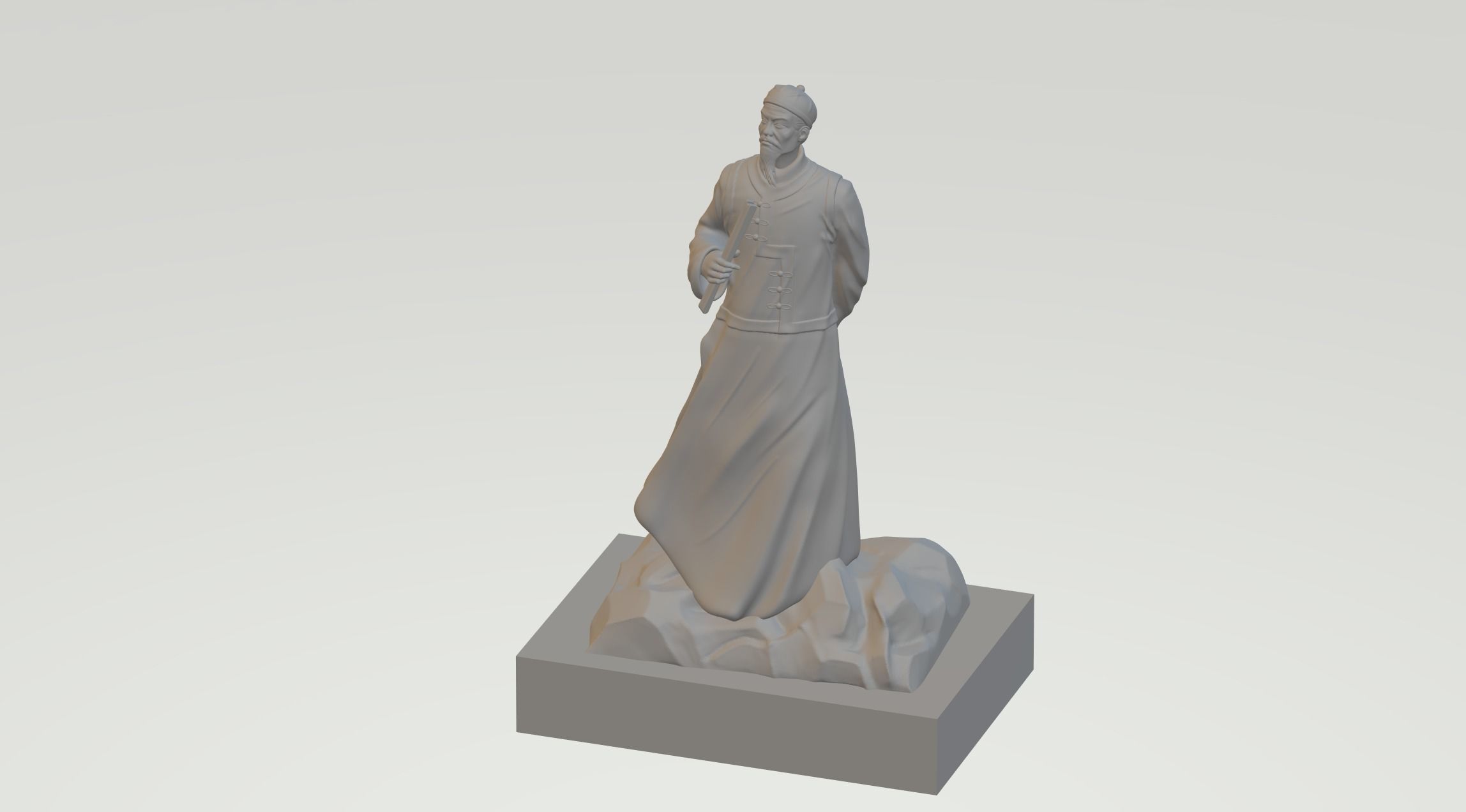 3D Printing Sculpture - Chinese Characters - 3D Print Model 3D model ...