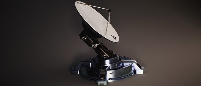 3D model Antenna satellite dish VR / AR / low-poly | CGTrader