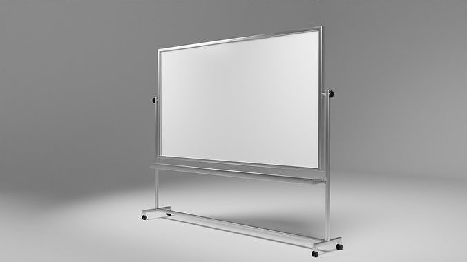 3D model Whiteboard - Low-poly empty VR / AR / low-poly | CGTrader