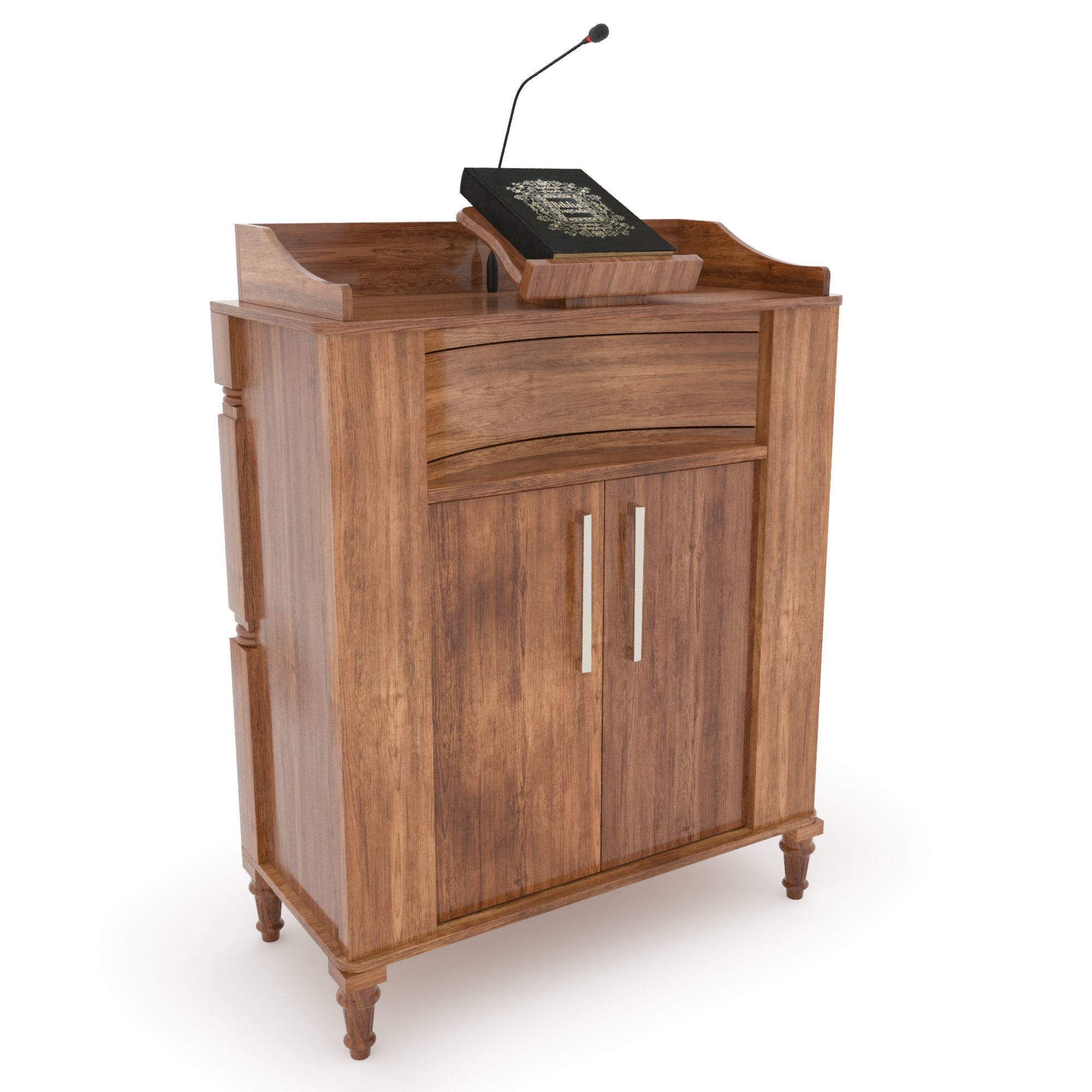 Pulpit Church CCB 3D model | CGTrader