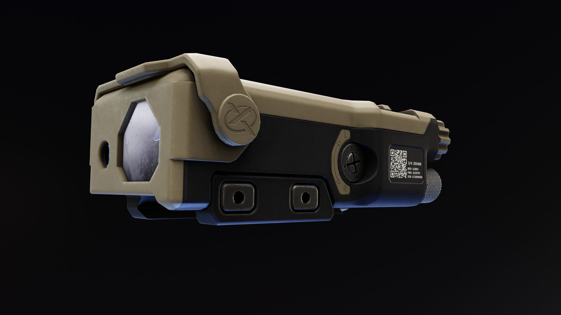 3D model Wilcox RAID Xe Illuminator VR / AR / low-poly | CGTrader