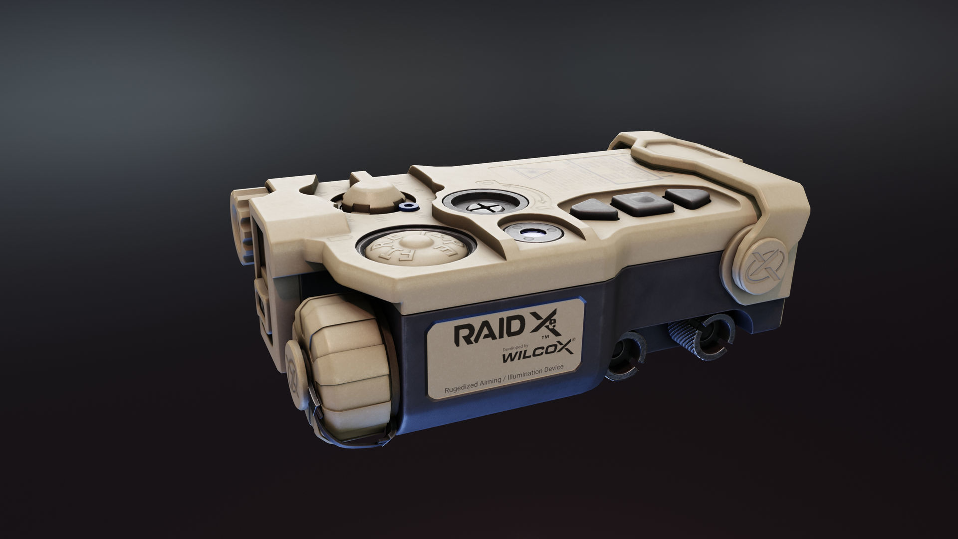 3D model Wilcox RAID Xe Illuminator VR / AR / low-poly | CGTrader