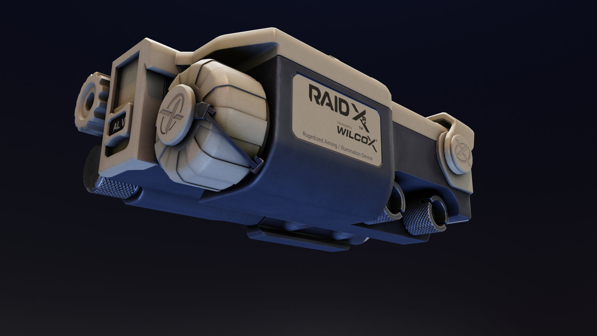 3D model Wilcox RAID Xe Illuminator VR / AR / low-poly | CGTrader