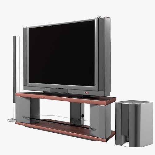 television set 3D model | CGTrader
