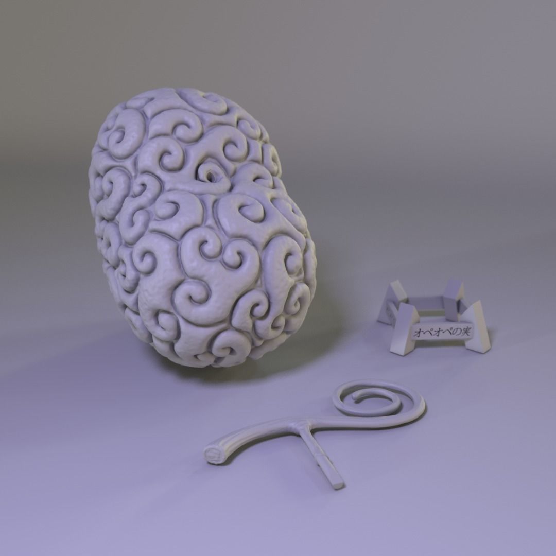OPE OPE NO MI - DEVIL FRUIT 3D model | CGTrader
