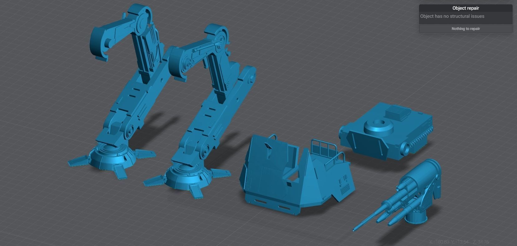 AT DT scale model 3D model 3D printable | CGTrader