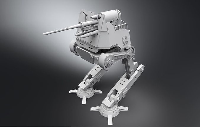 AT DT scale model 3D model 3D printable | CGTrader