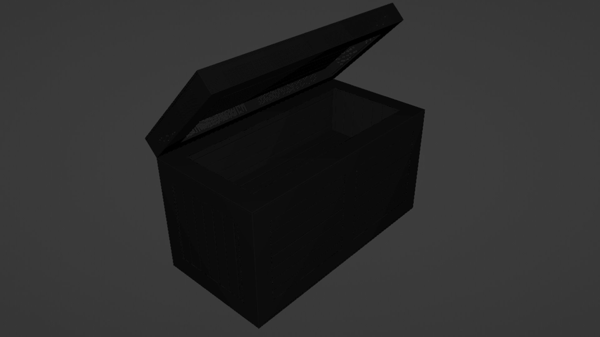 Ancient safe-deposit box 3D model | CGTrader