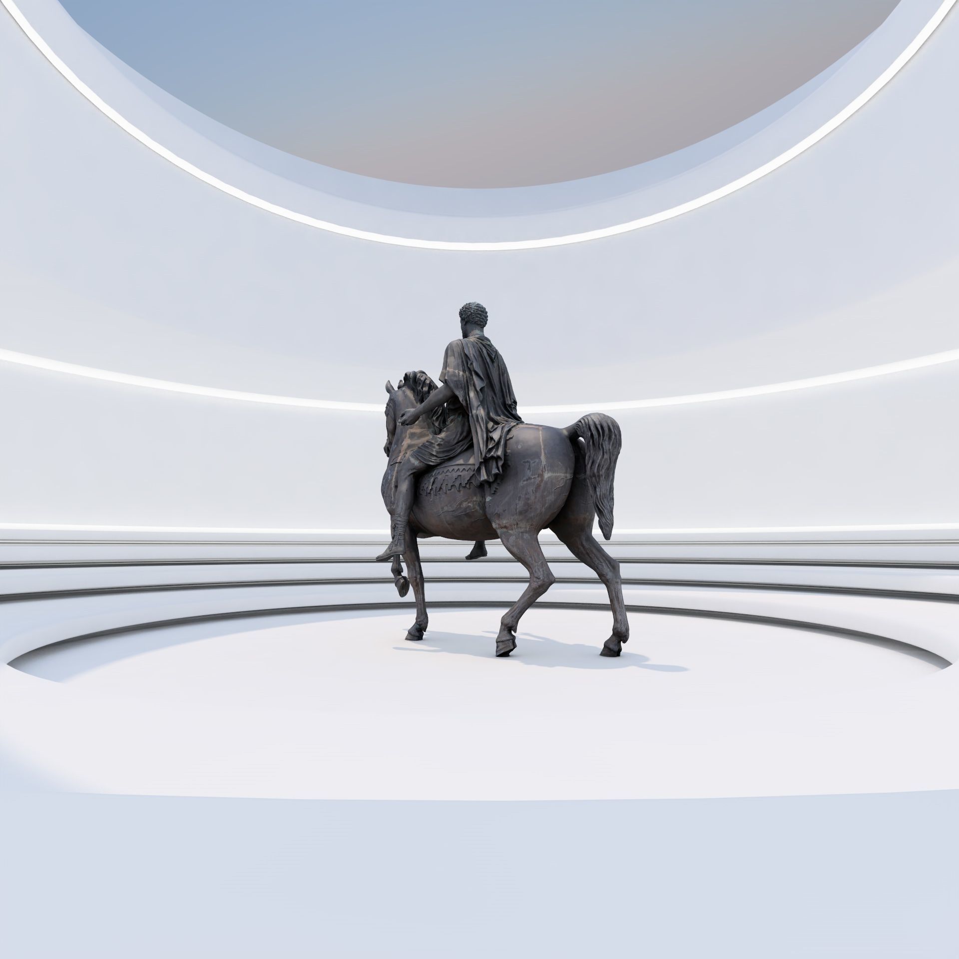 VR Museum Exhibition Art Gallery 3D model | CGTrader