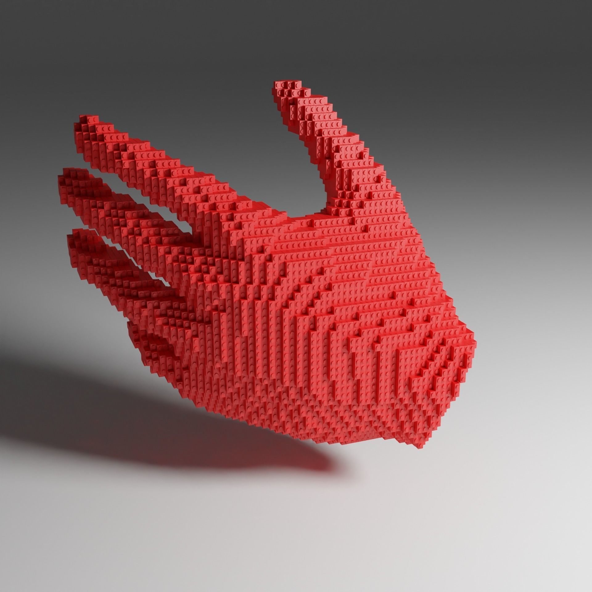 3D model Lego Hand VR / AR / low-poly | CGTrader
