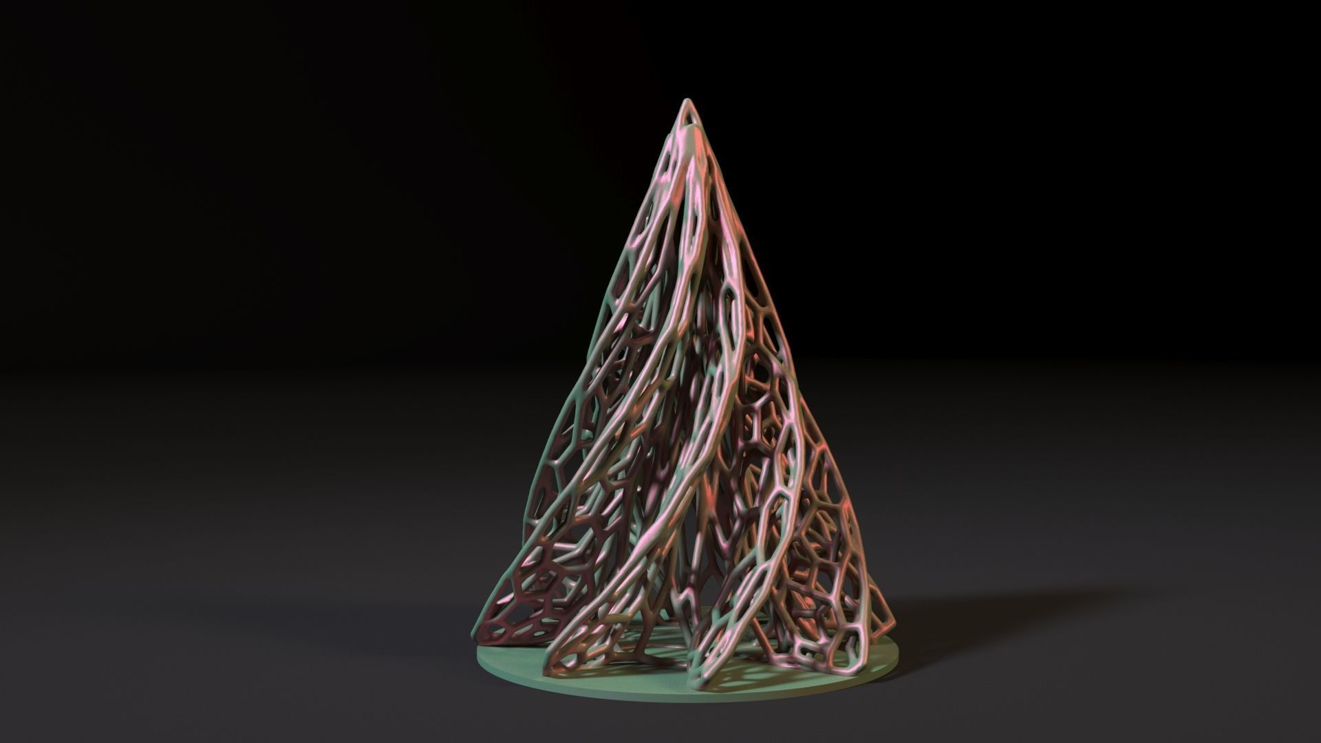 Christmas tree 5 3D model 3D printable | CGTrader