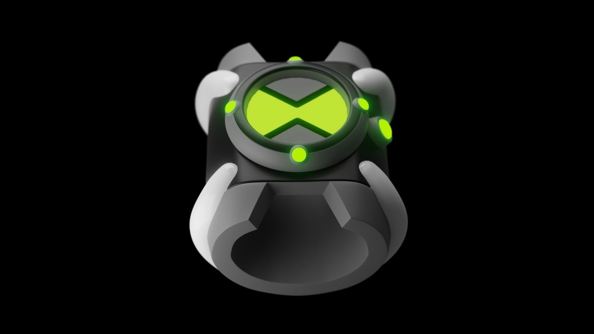 3D model BEN 10 Omnitrix VR / AR / low-poly | CGTrader