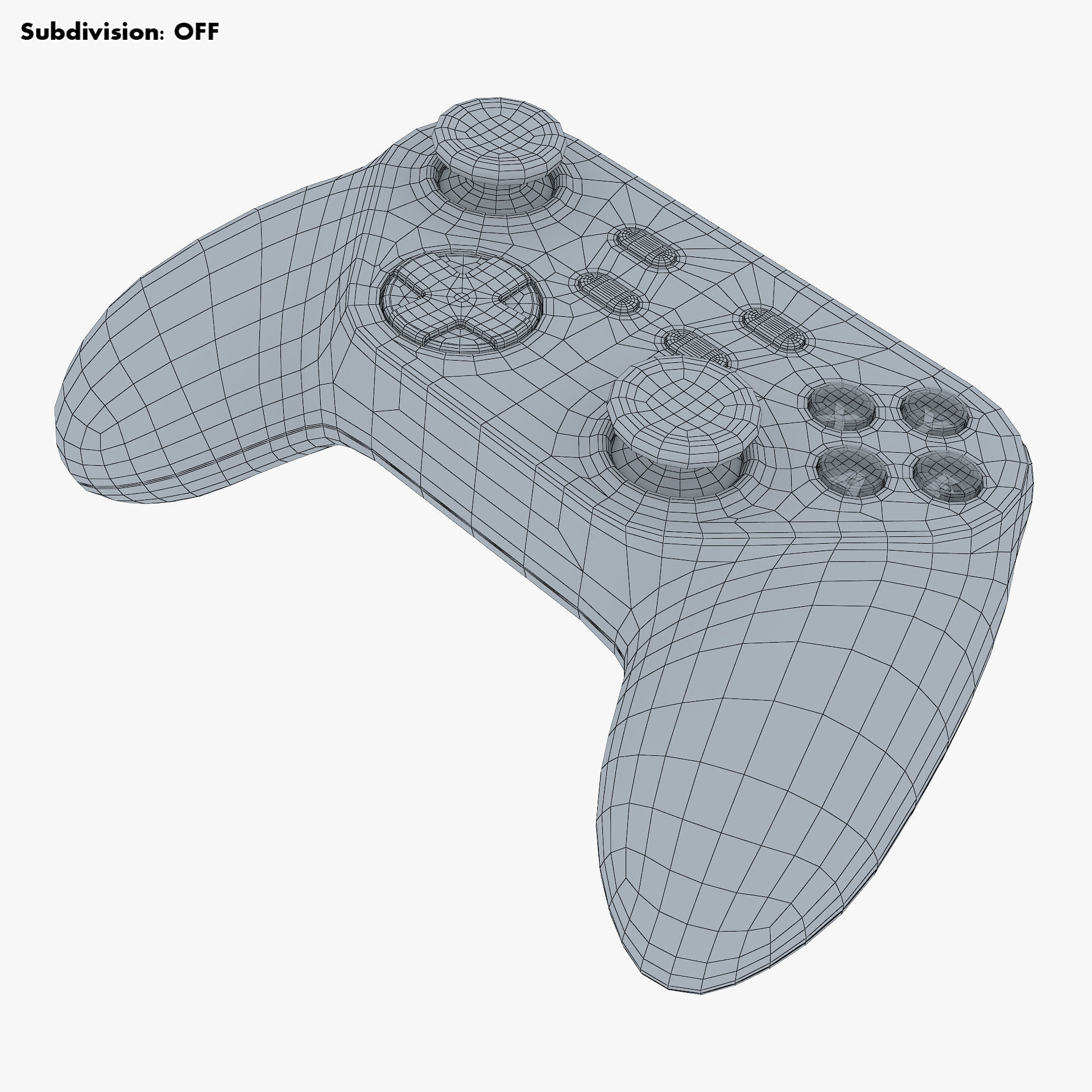 Generic Video Game Controller M 6 3D model | CGTrader