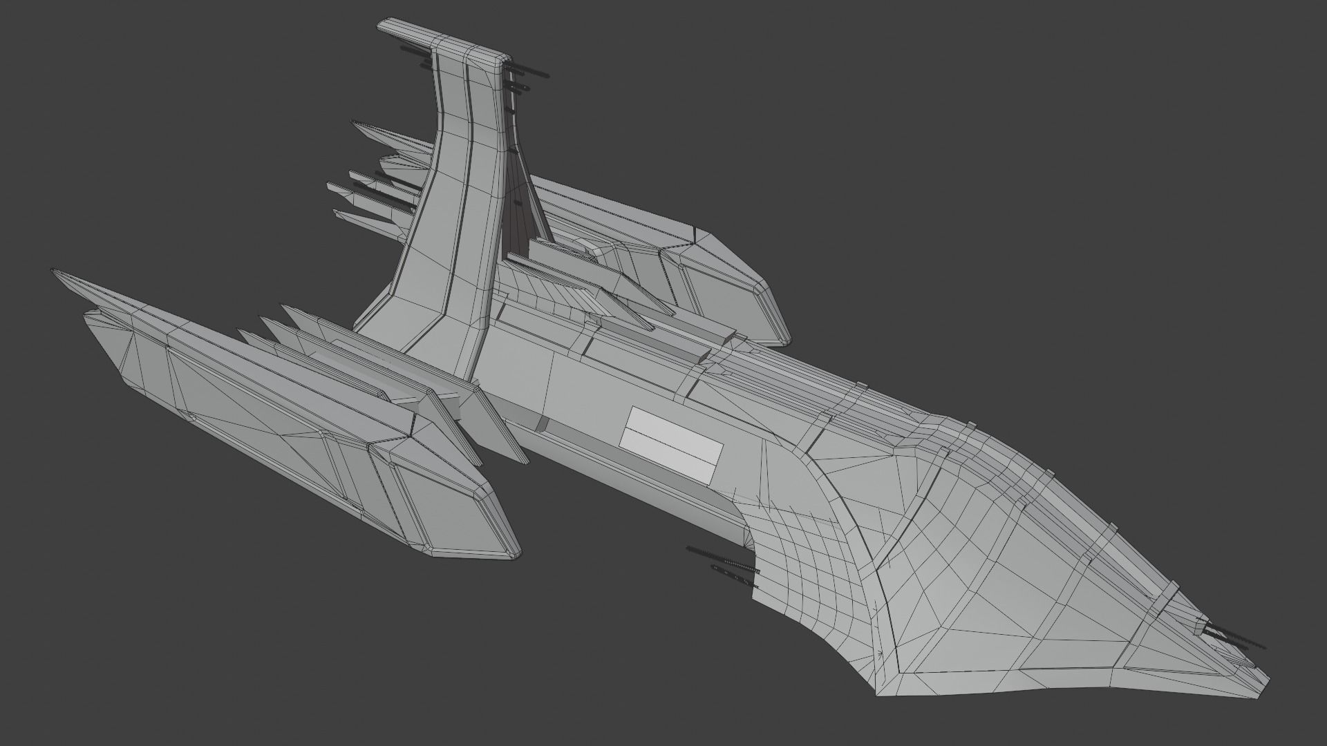 3D model Star Trek Osler-Class Starship VR / AR / low-poly | CGTrader