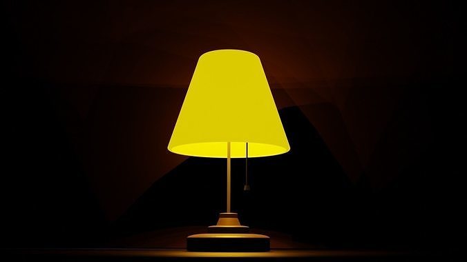 3D model Night Lamp VR / AR / low-poly | CGTrader