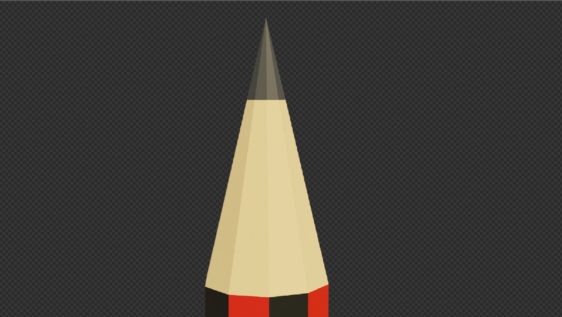 3D model Low poly pencil with textures VR / AR / low-poly | CGTrader