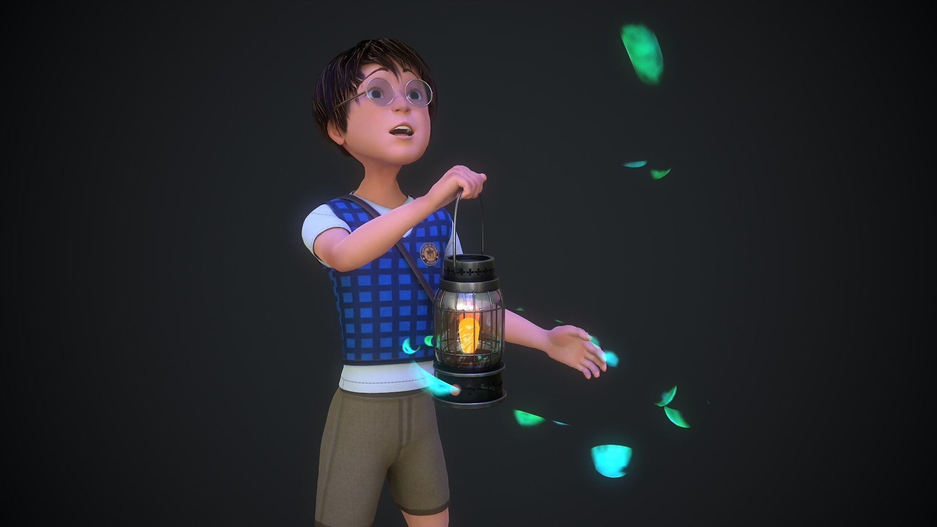 3D model Adventure Boy in a Fantasy World VR / AR / low-poly | CGTrader