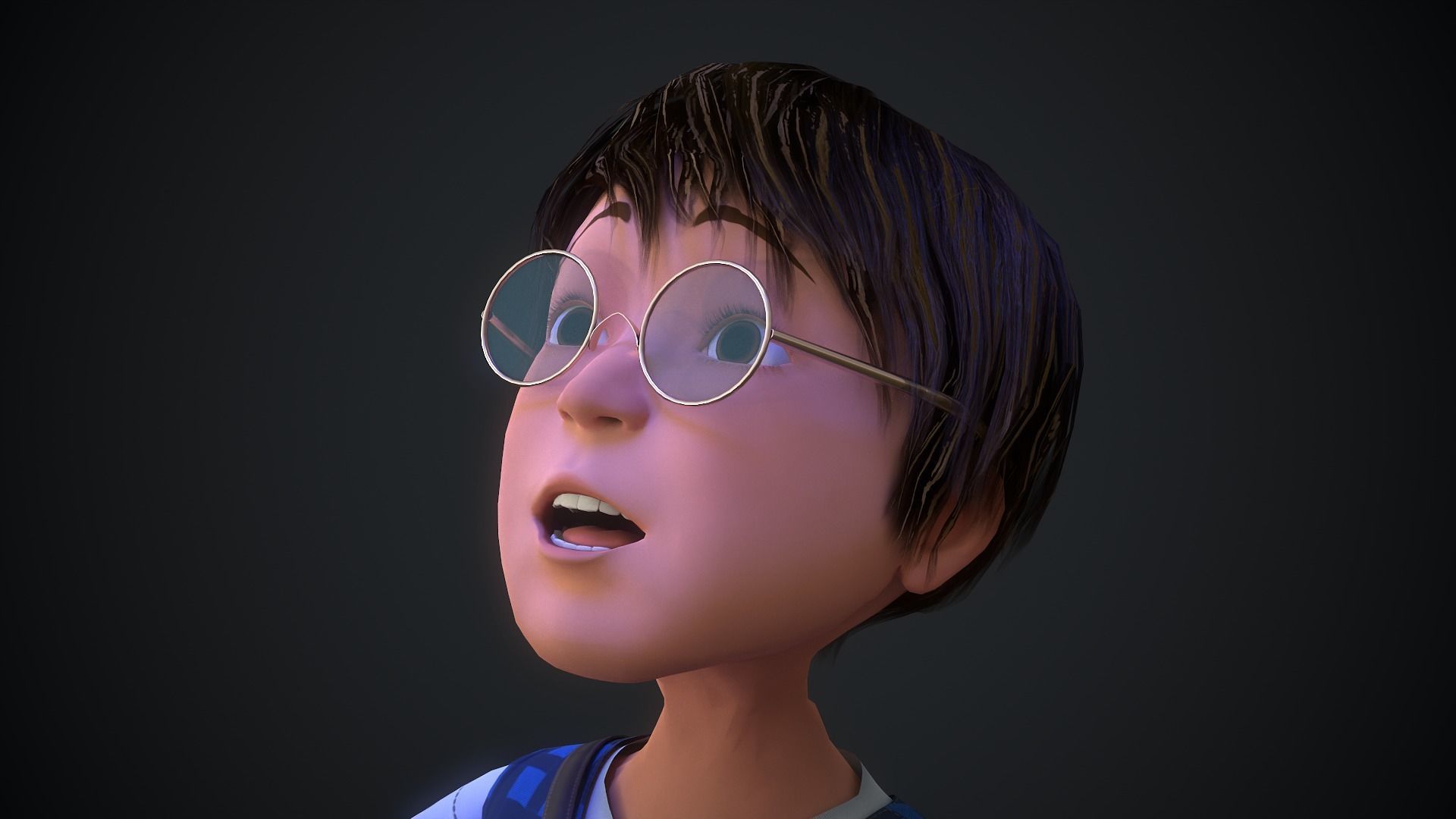 3D model Adventure Boy in a Fantasy World VR / AR / low-poly | CGTrader