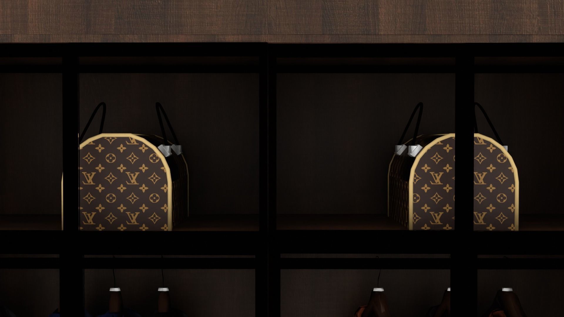 modern wardobe 15 3D model | CGTrader