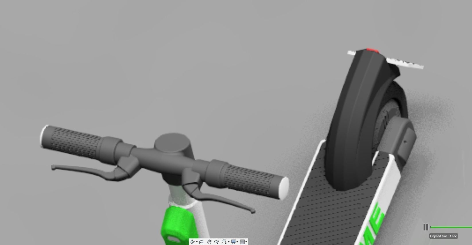 Lime electric scooter 3D model 3D printable | CGTrader