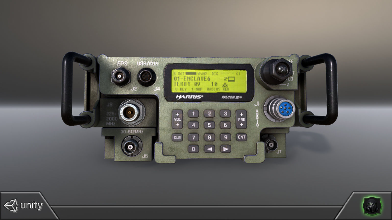 3D model Military radio VR / AR / low-poly | CGTrader